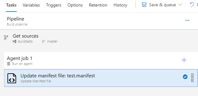 Update Manifest File - Visual Studio Marketplace